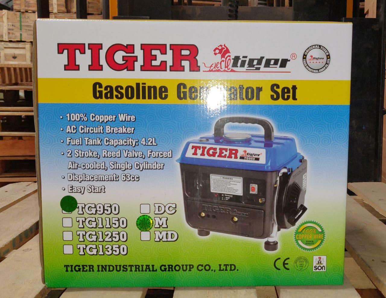 Tiger gasoline generator set – Epic Energy
